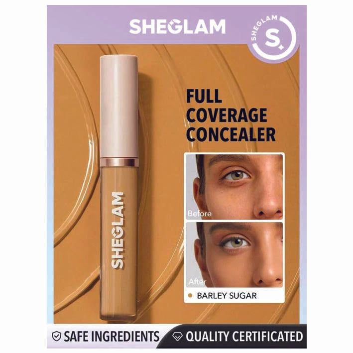 Sheglam 12-Hr Full Coverage Concealer Matte Liquid Concealer Long ...